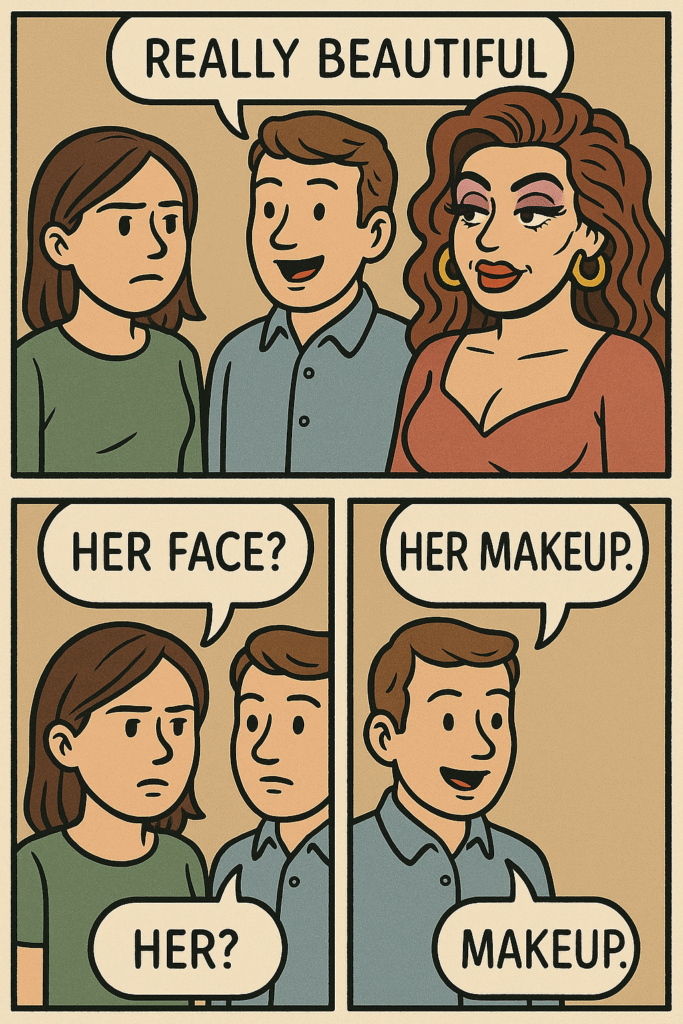 Make-up | Funny Short Jokes - Jokes